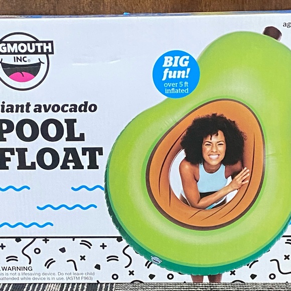 Bigmouth | Other | Bigmouth Inc Giant Avocado Pool Float | Poshmark